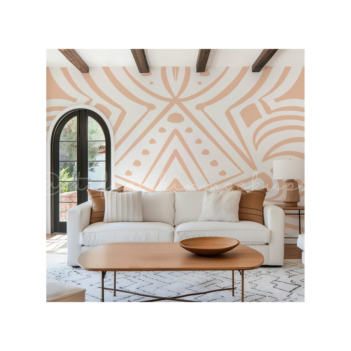 Wallpaper Mockup PSD, PSD Wallpaper Mockup, Wall Mockup, PSD Mockup ...