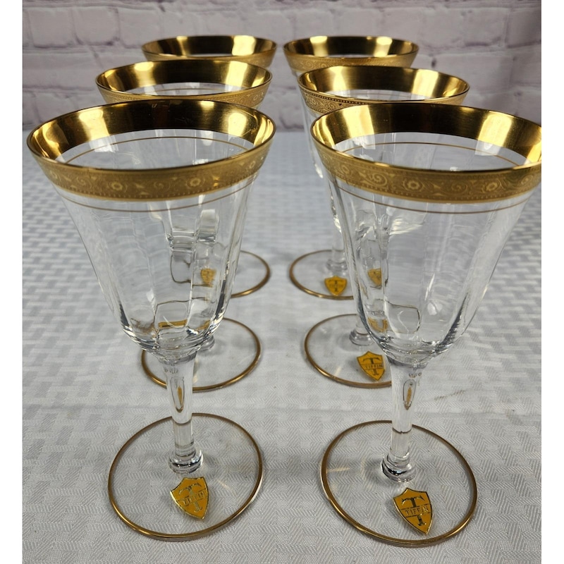 Franciscan Tiffin Goblets - Etsy