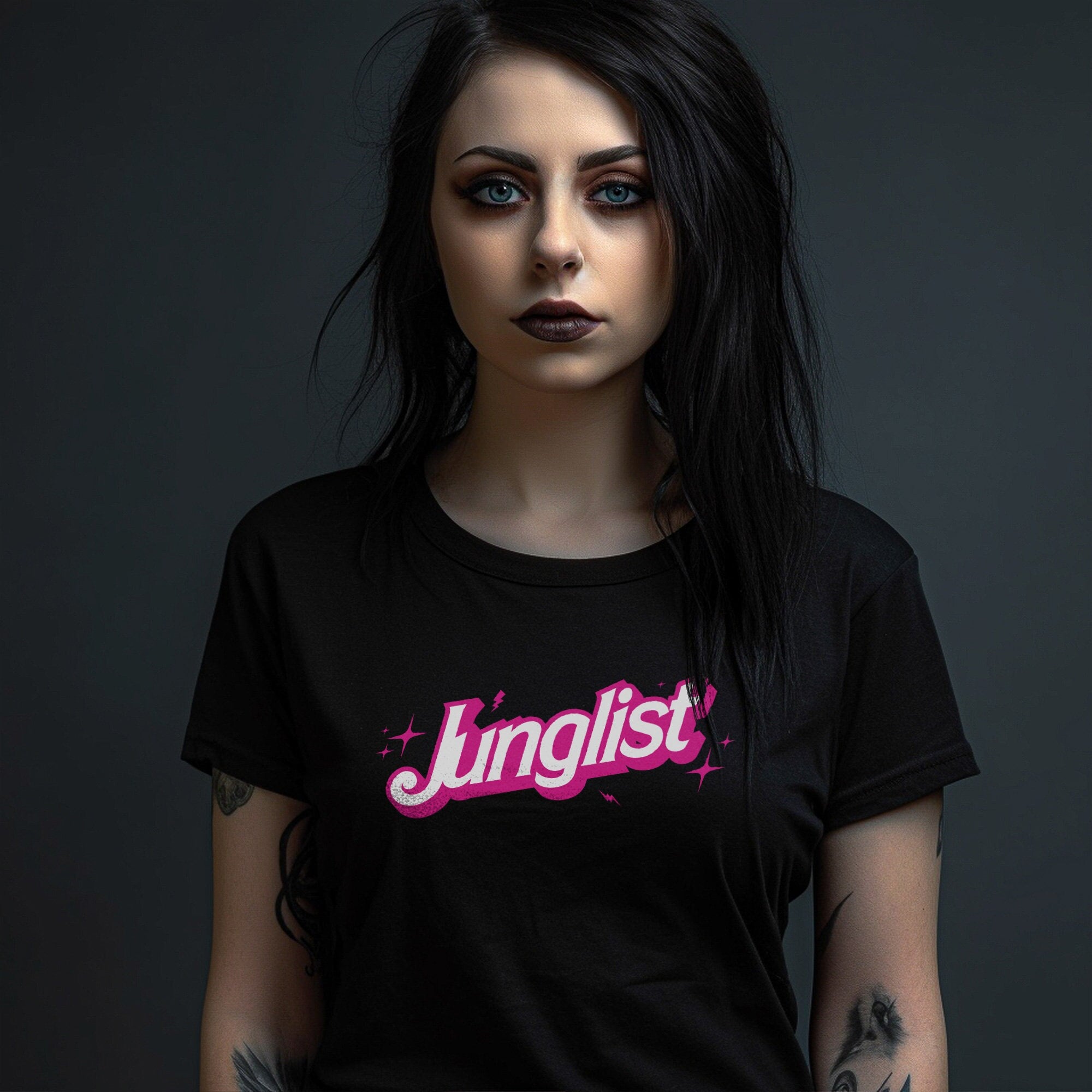 Junglist Shirt Mens Rave Shirt Gift for EDM DJ Tees Dnb Clothes Lets Go ...