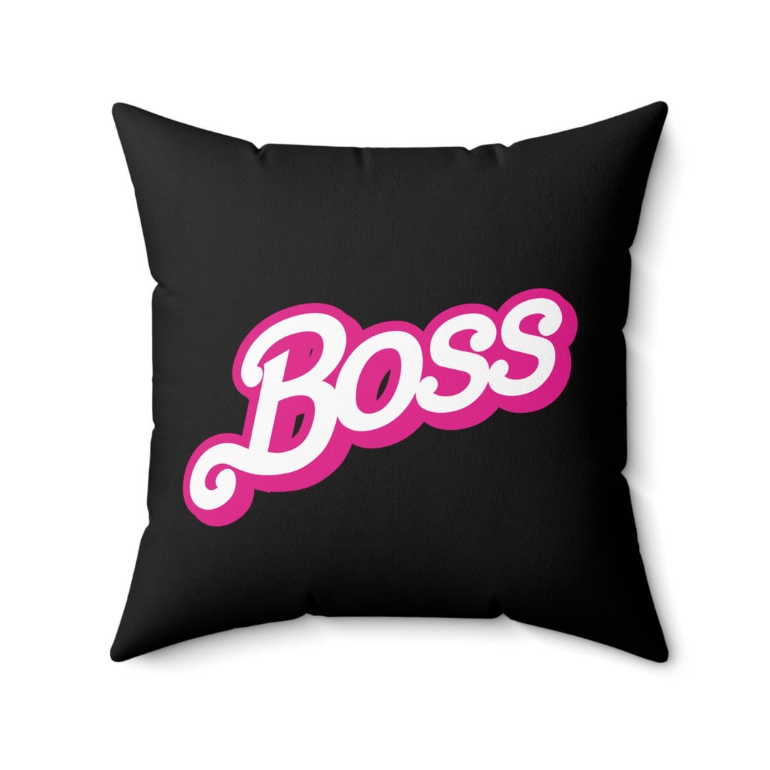 Boss Pillow Funny Birthday Lets Go Party Gag Gift for Her Spun - Etsy
