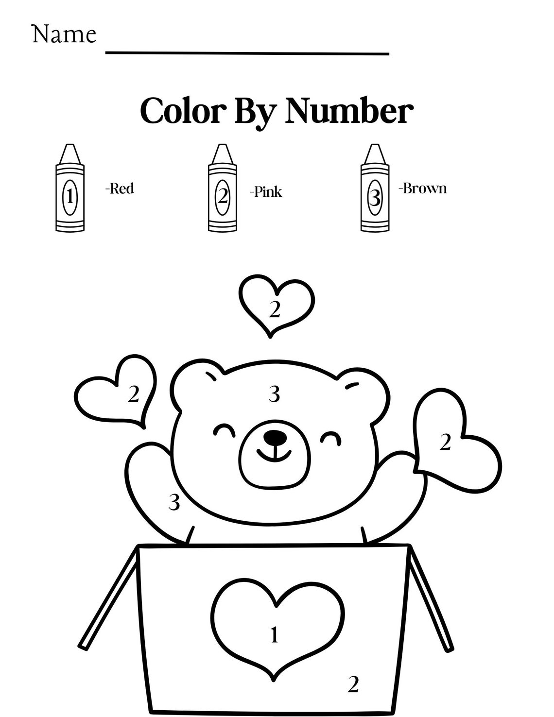 Valentine Coloring Pages and Worksheets - Etsy