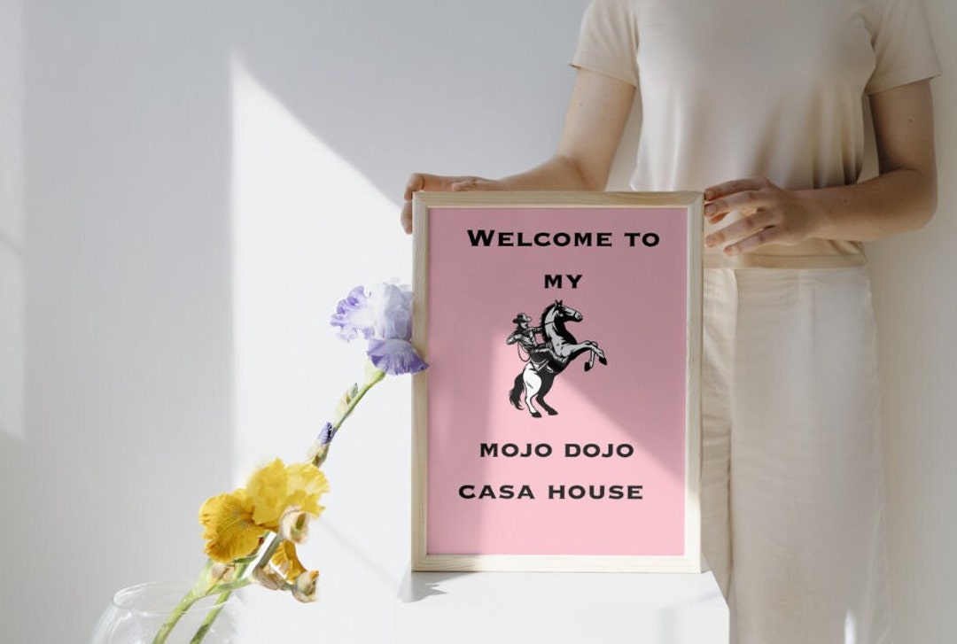 Mojo Dojo Casa House Digital Print Barbie Movie, Kenergy, Margot Robbie ...