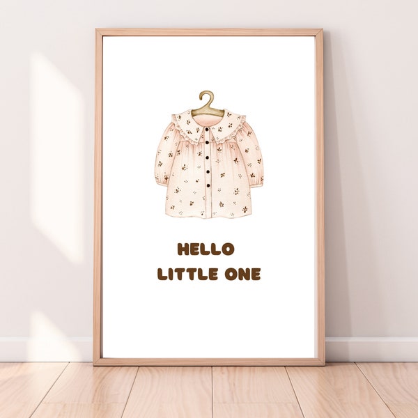 Hello Little One Art - Etsy