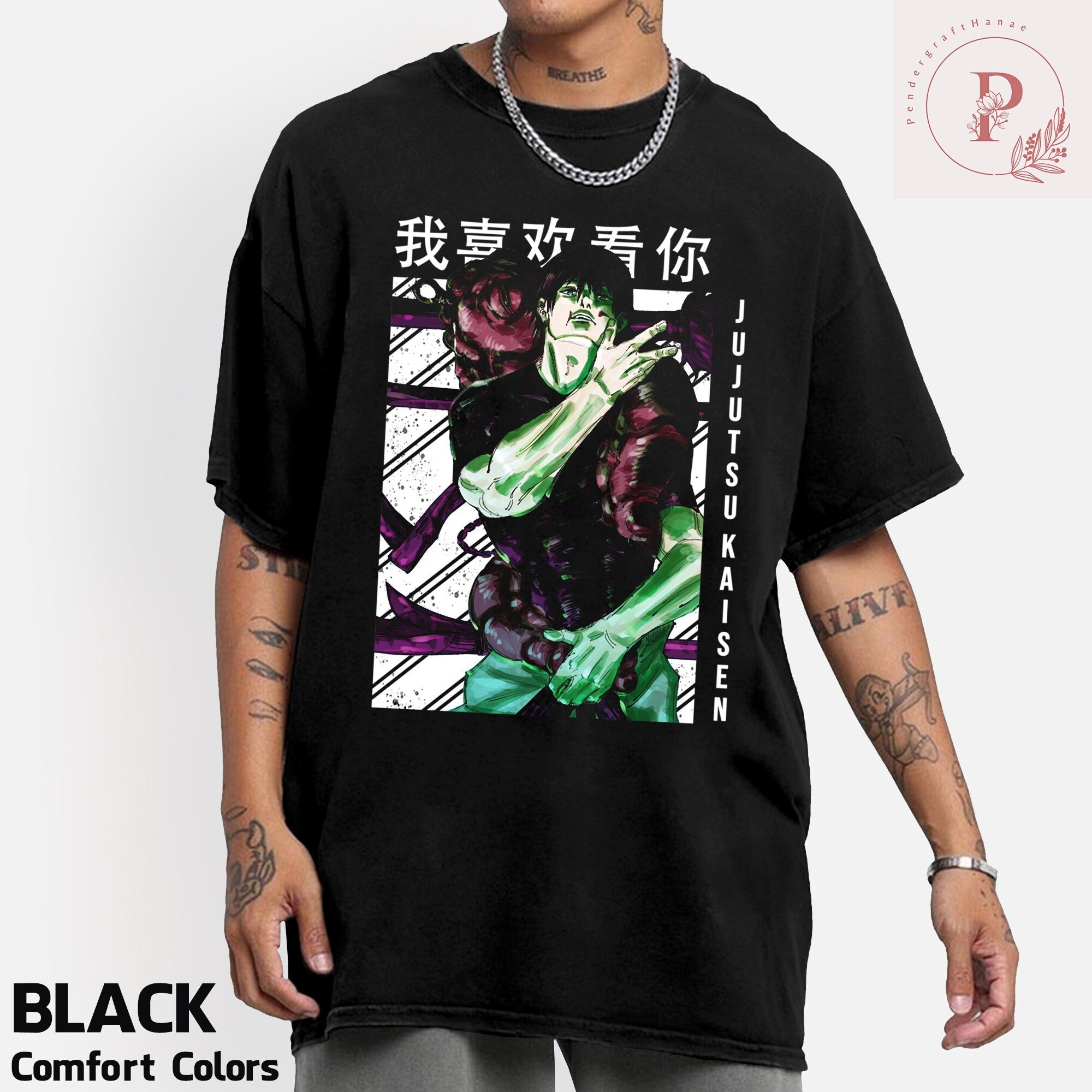 Toji Fushiguro Shirt Vintage Toji Shirt Gojo Shirt Anime - Etsy New Zealand