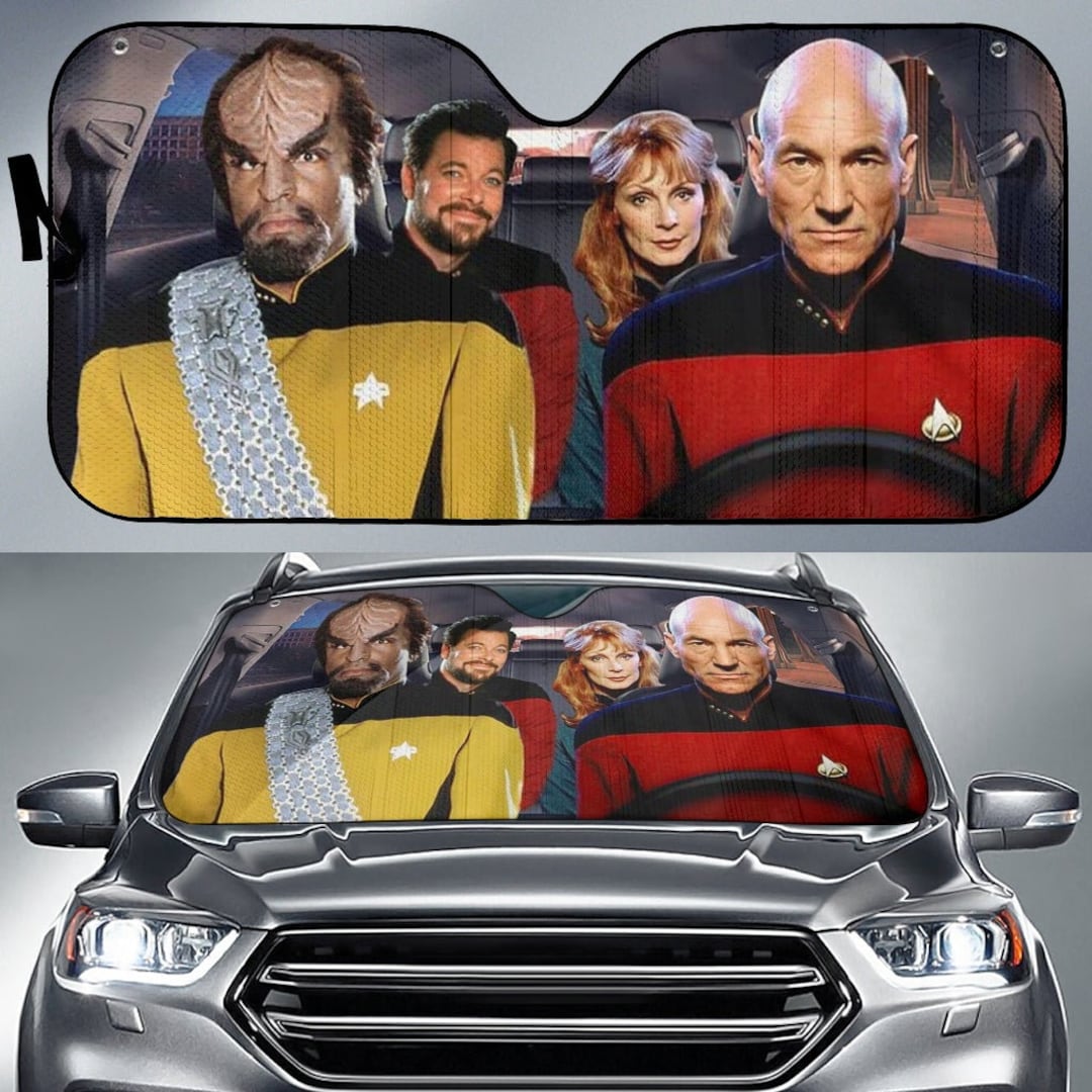 Star Trek the Next Generation Car Sun Shades, Car Windshield, Car ...