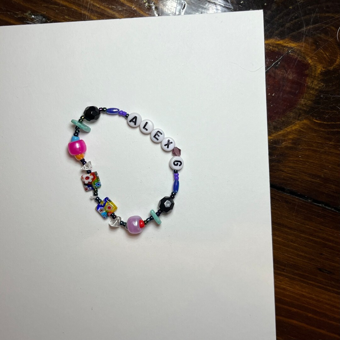 Handmade Alex G Beaded Bracelet Kandi - Etsy