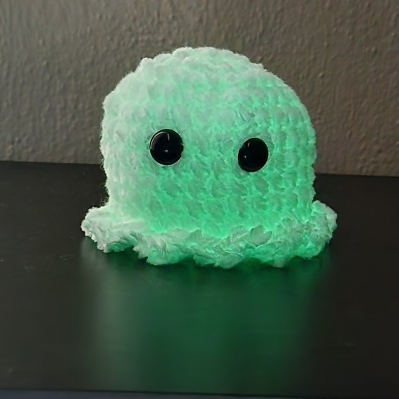 Glow in the Dark Crochet Ghost Nesting Doll, Halloween Decor - Etsy
