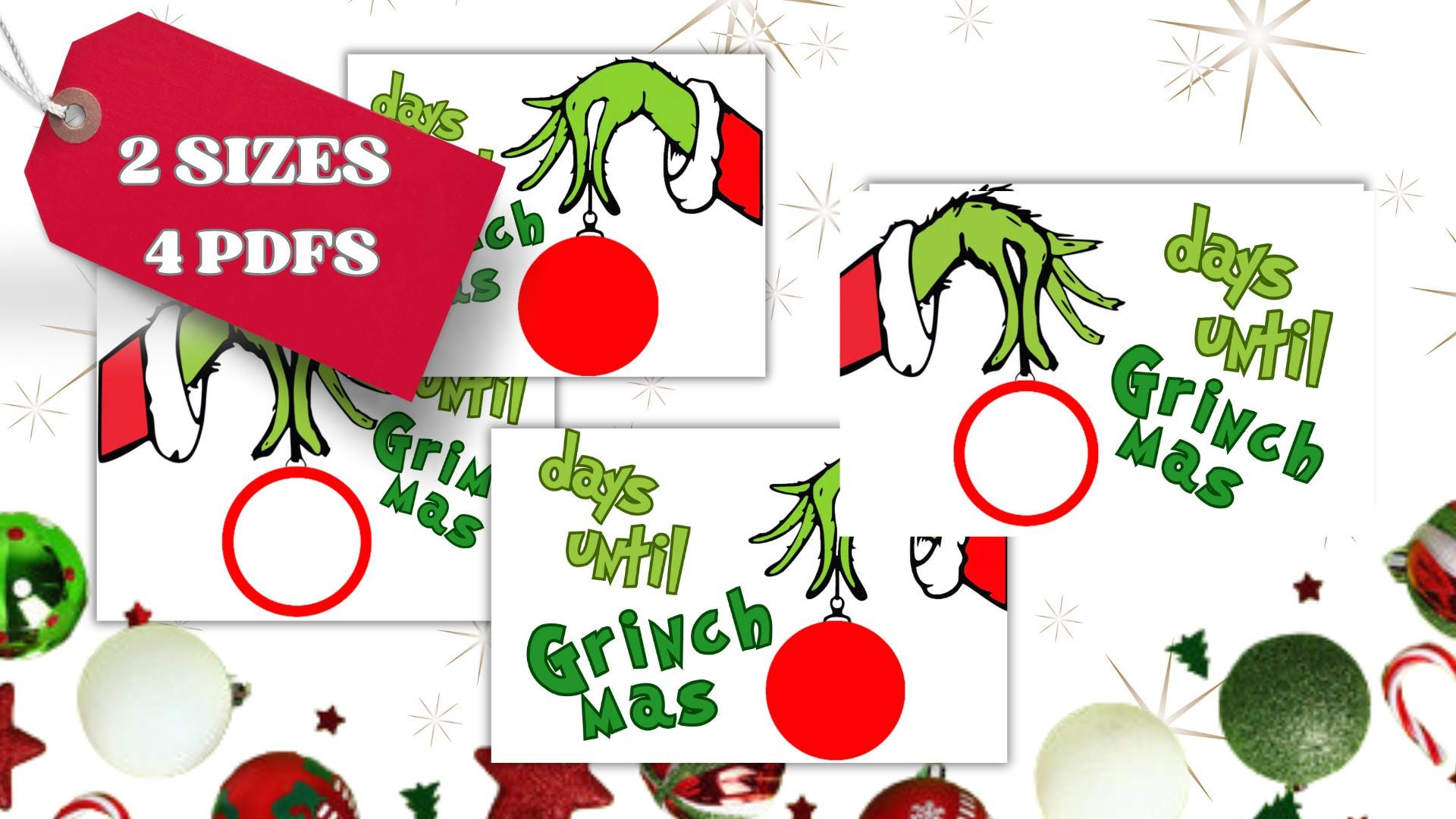 Digital | Printable Instant Download | Holiday Party| Grinch | Green ...