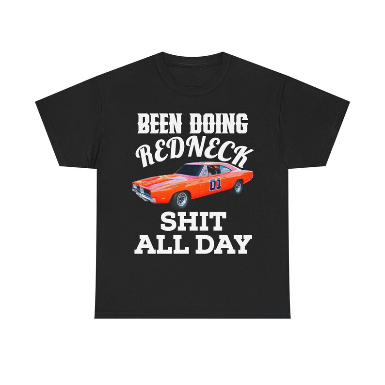 REDNECK, 80s Retro, General Lee, Dukes of Hazzard, Nostalgic, T Shirt ...