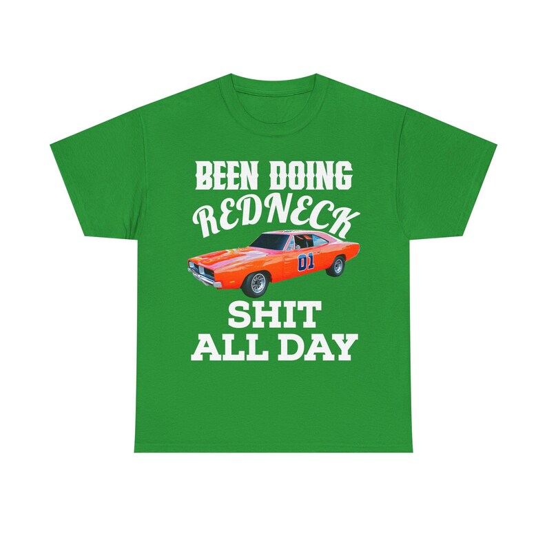 REDNECK, 80s Retro, General Lee, Dukes of Hazzard, Nostalgic, T Shirt ...