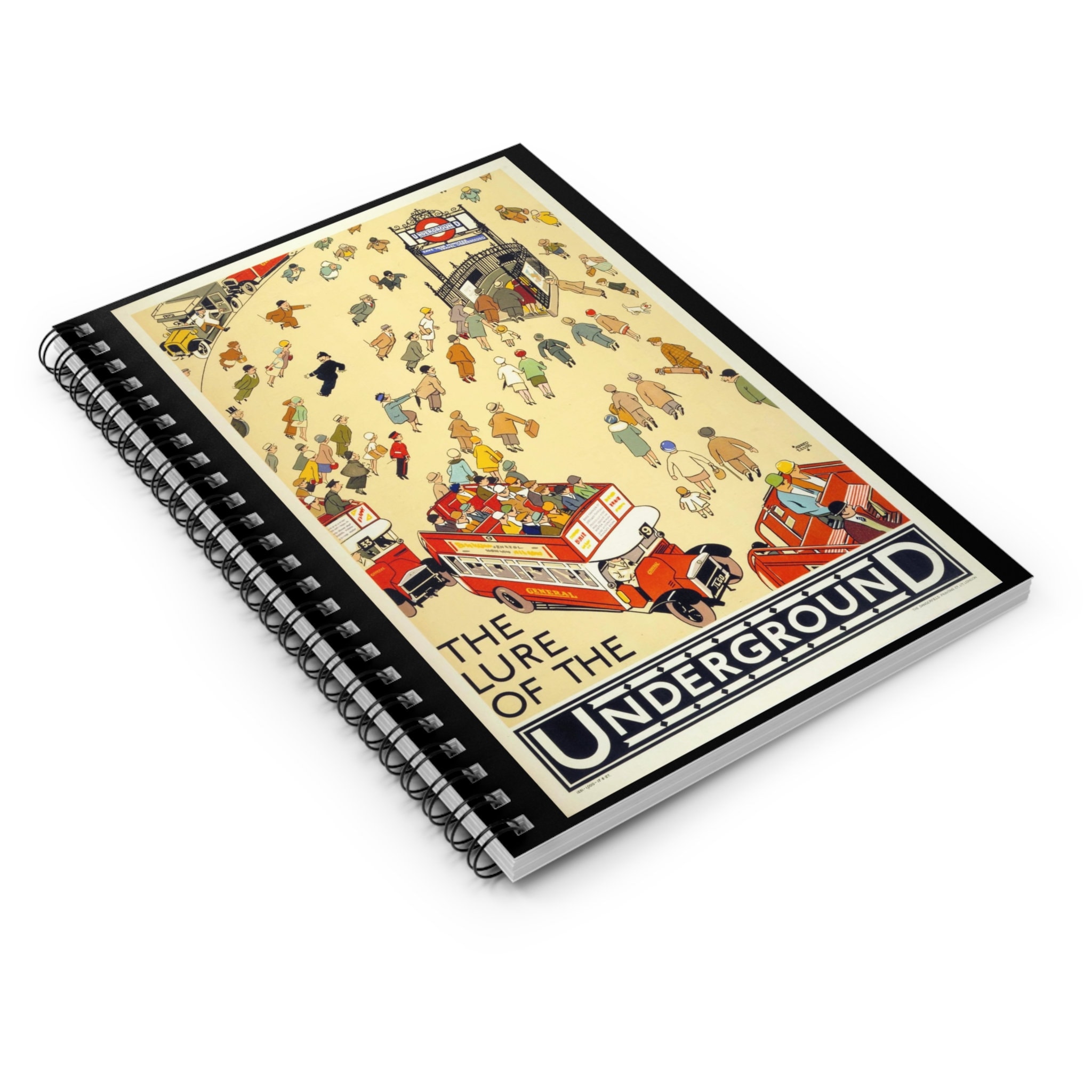 Vintage London Underground Notebook the Lure of the - Etsy
