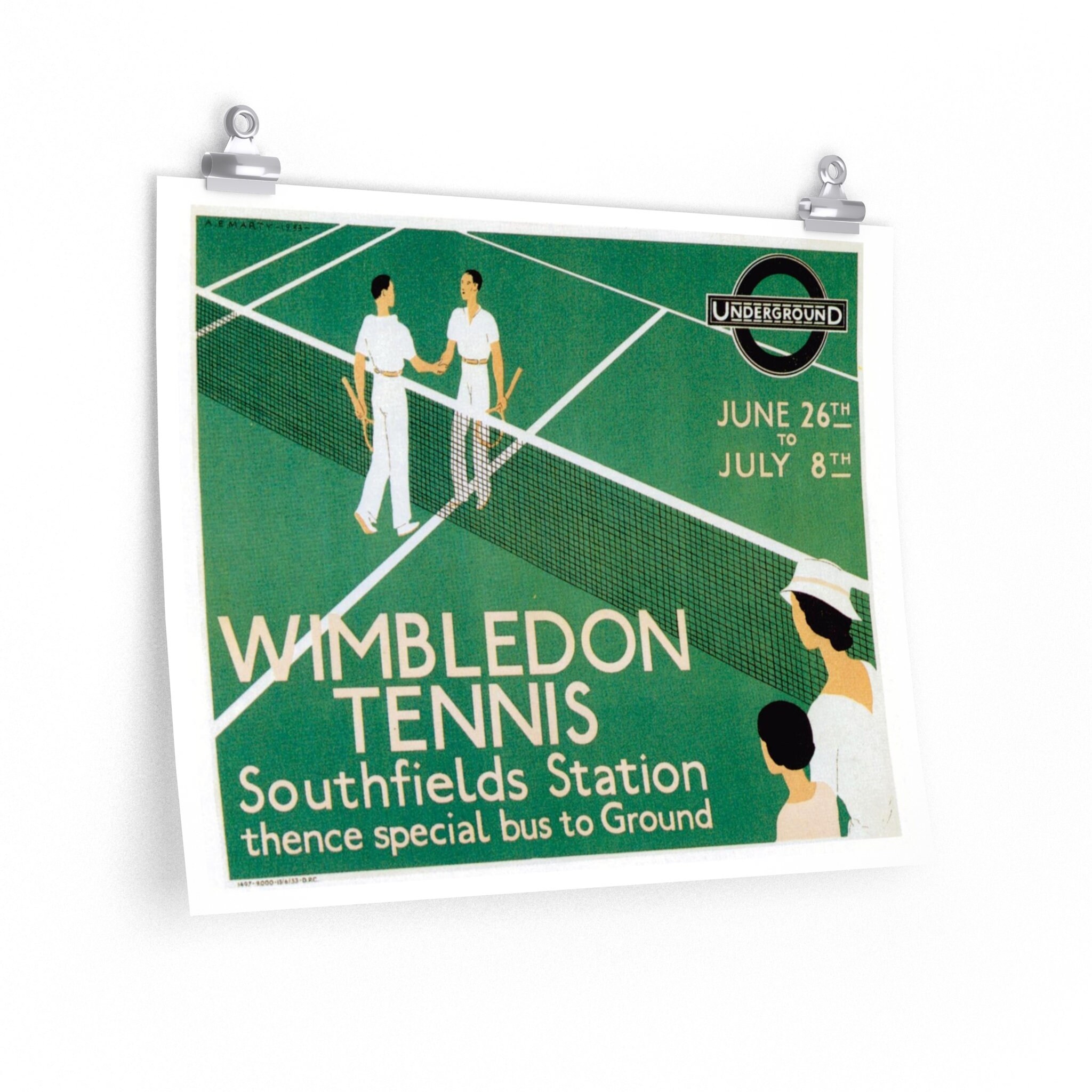Wimbledon Movie Poster