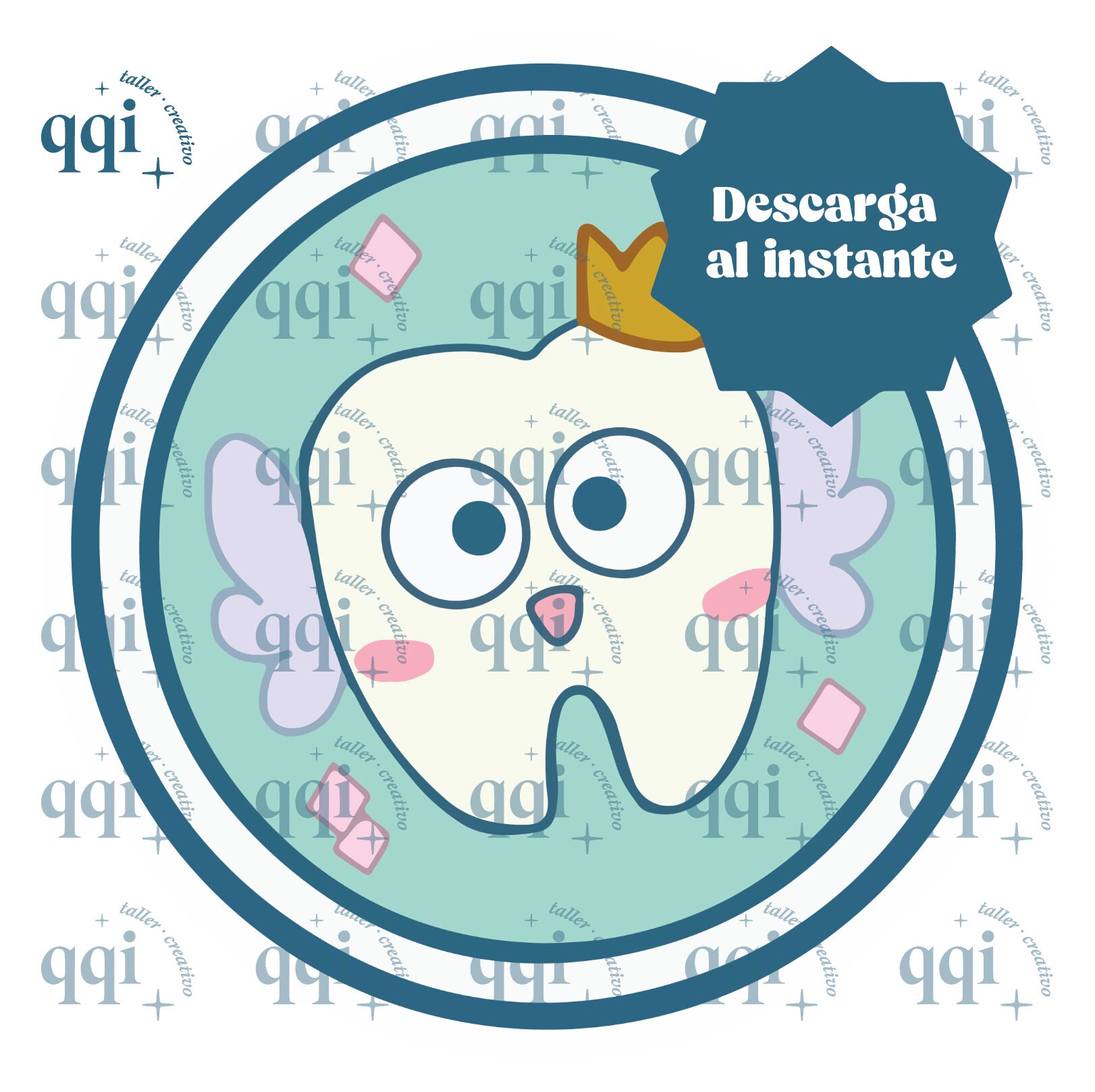 Bluey Tooth Fairy Sticker - Etsy