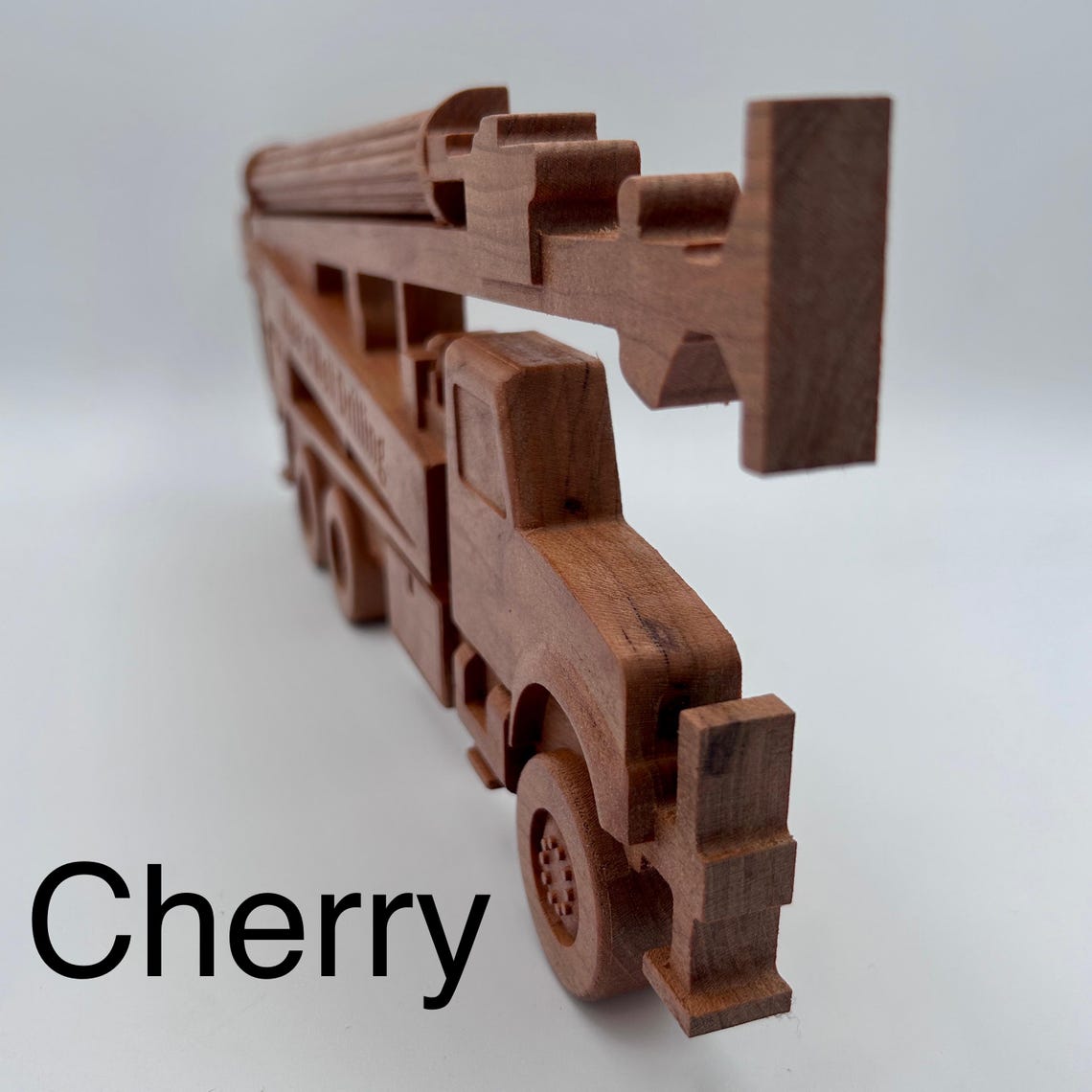 Water Well Rotary Rig 3D Wood Cutout Customizable - Maple, Cherry ...