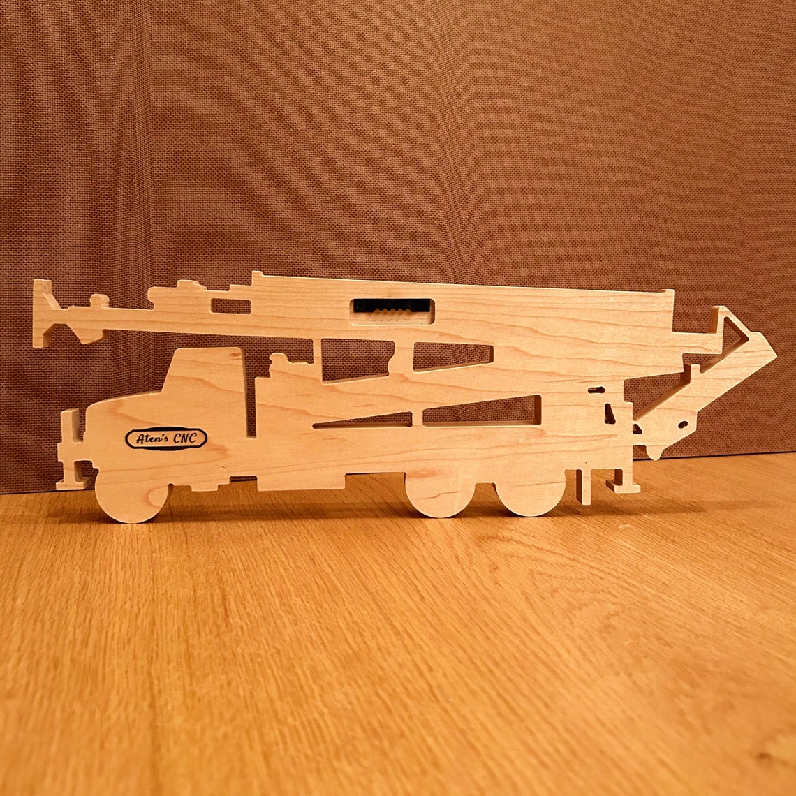 Water Well Rotary Rig 3D Wood Cutout Customizable - Maple, Cherry ...