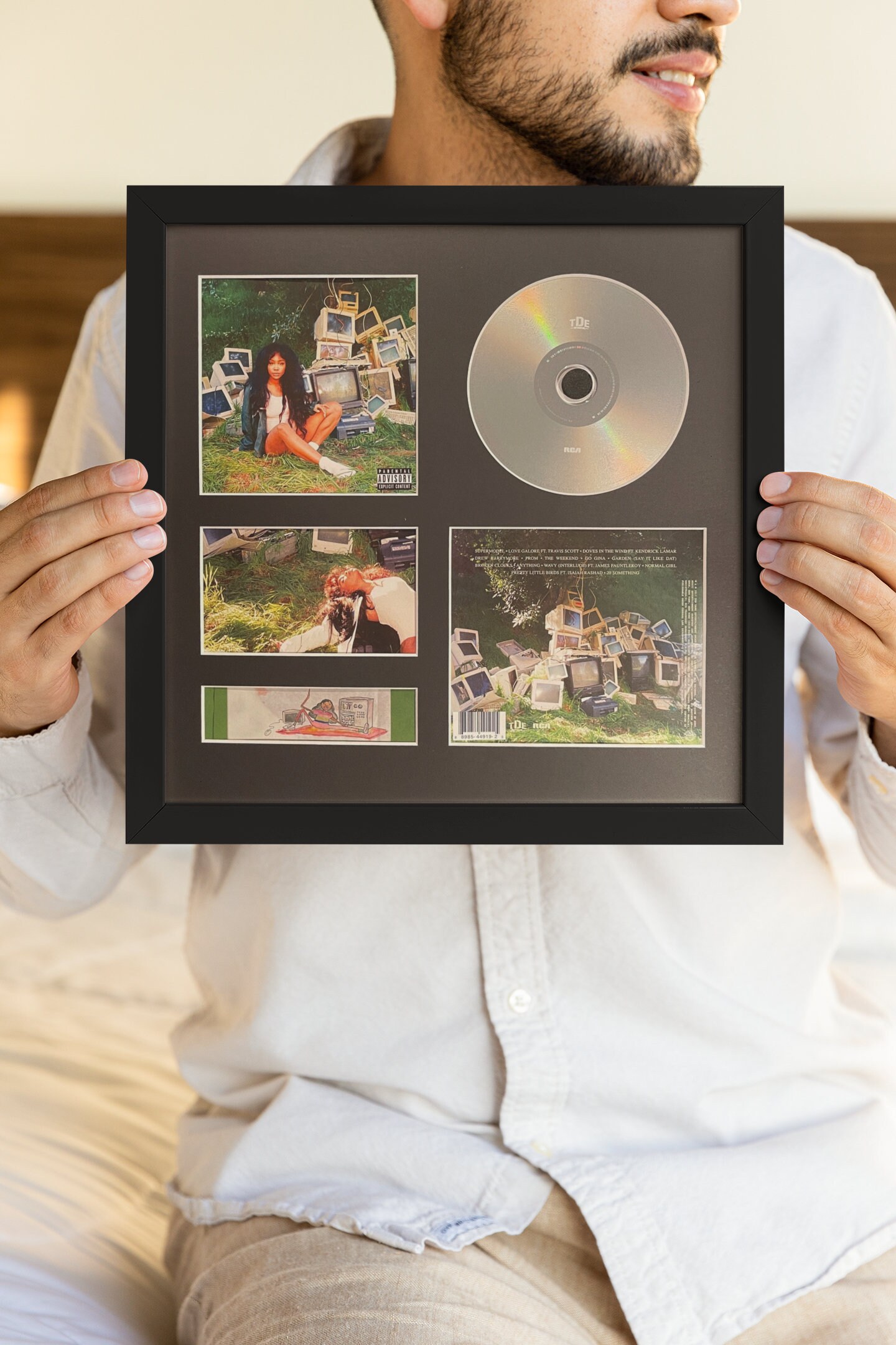SZA Ctrl Album Framed CD Custom Mounted Wall Art Display - Etsy