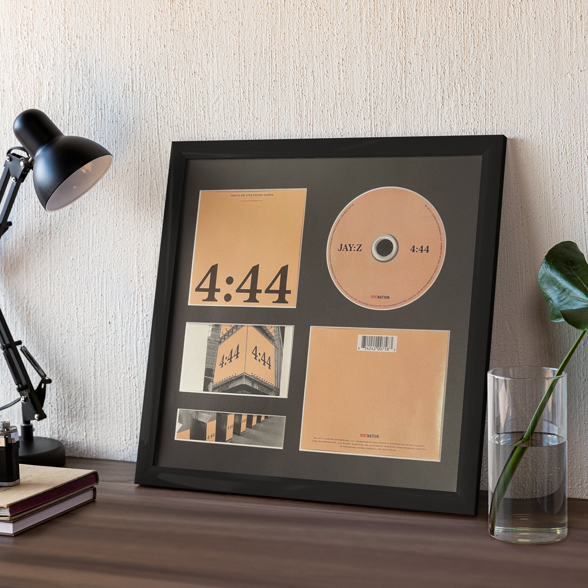 Jay Z 444 Custom Album Art CD Frame Wall Art - Etsy