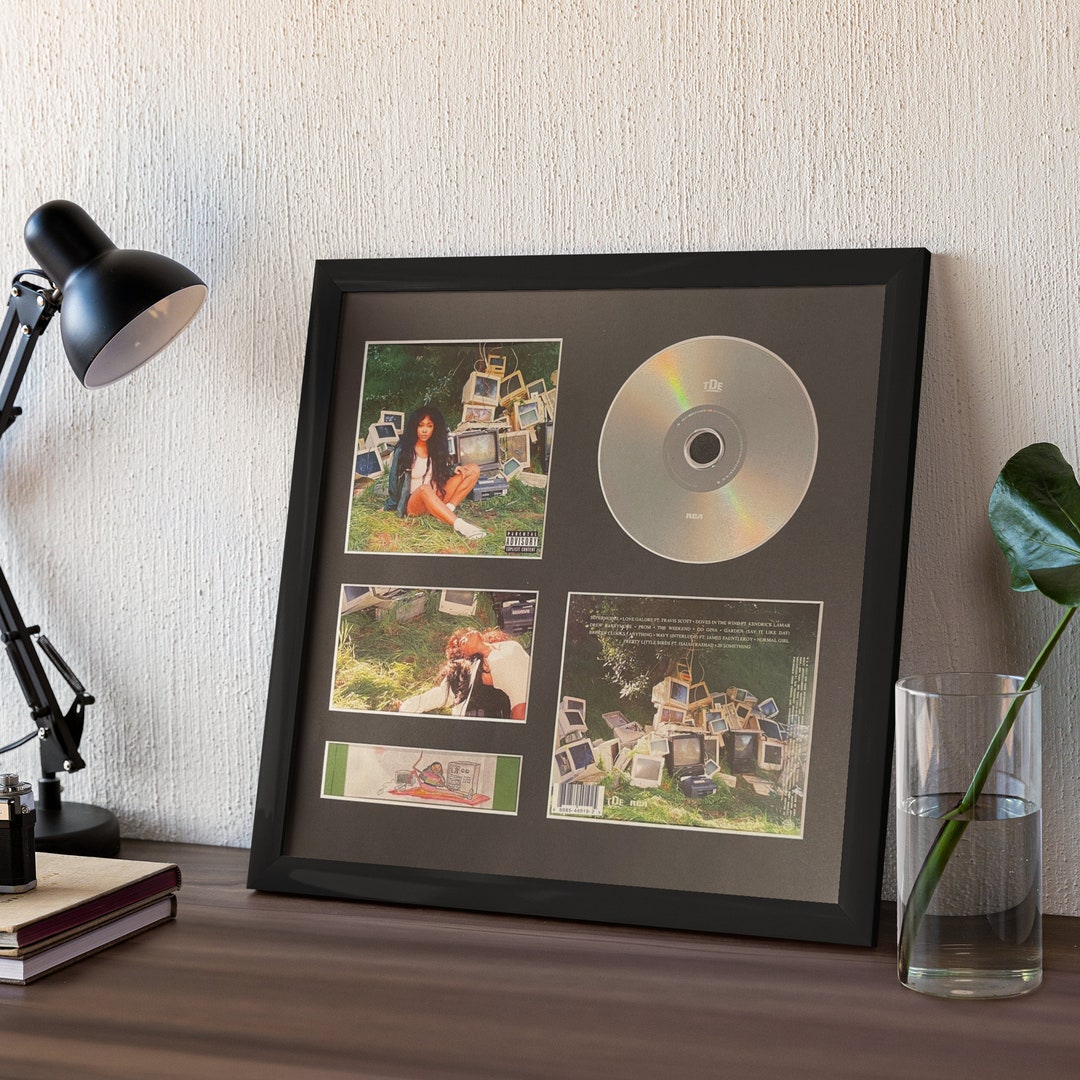 SZA Ctrl Album Framed CD Custom Mounted Wall Art Display - Etsy
