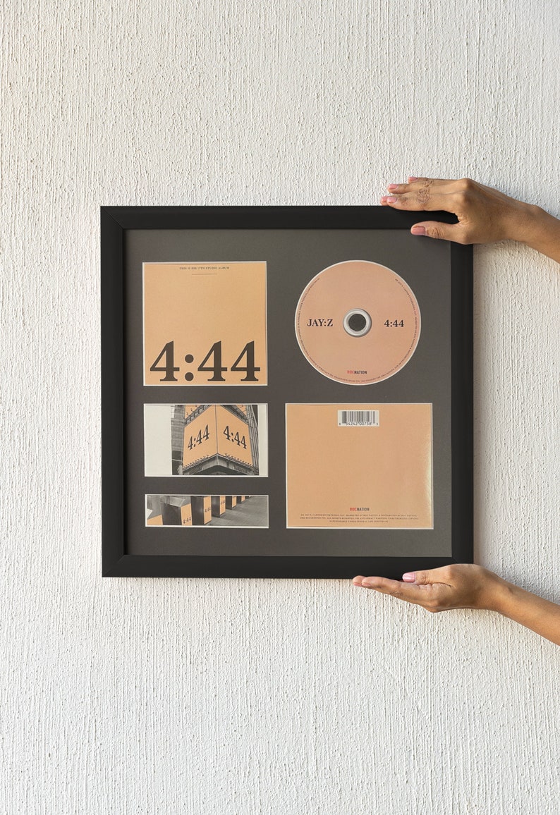 Jay Z 444 Custom Album Art CD Frame Wall Art - Etsy