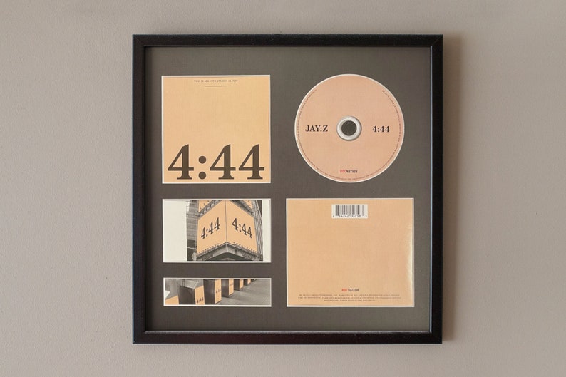 Jay Z 444 Custom Album Art CD Frame Wall Art - Etsy