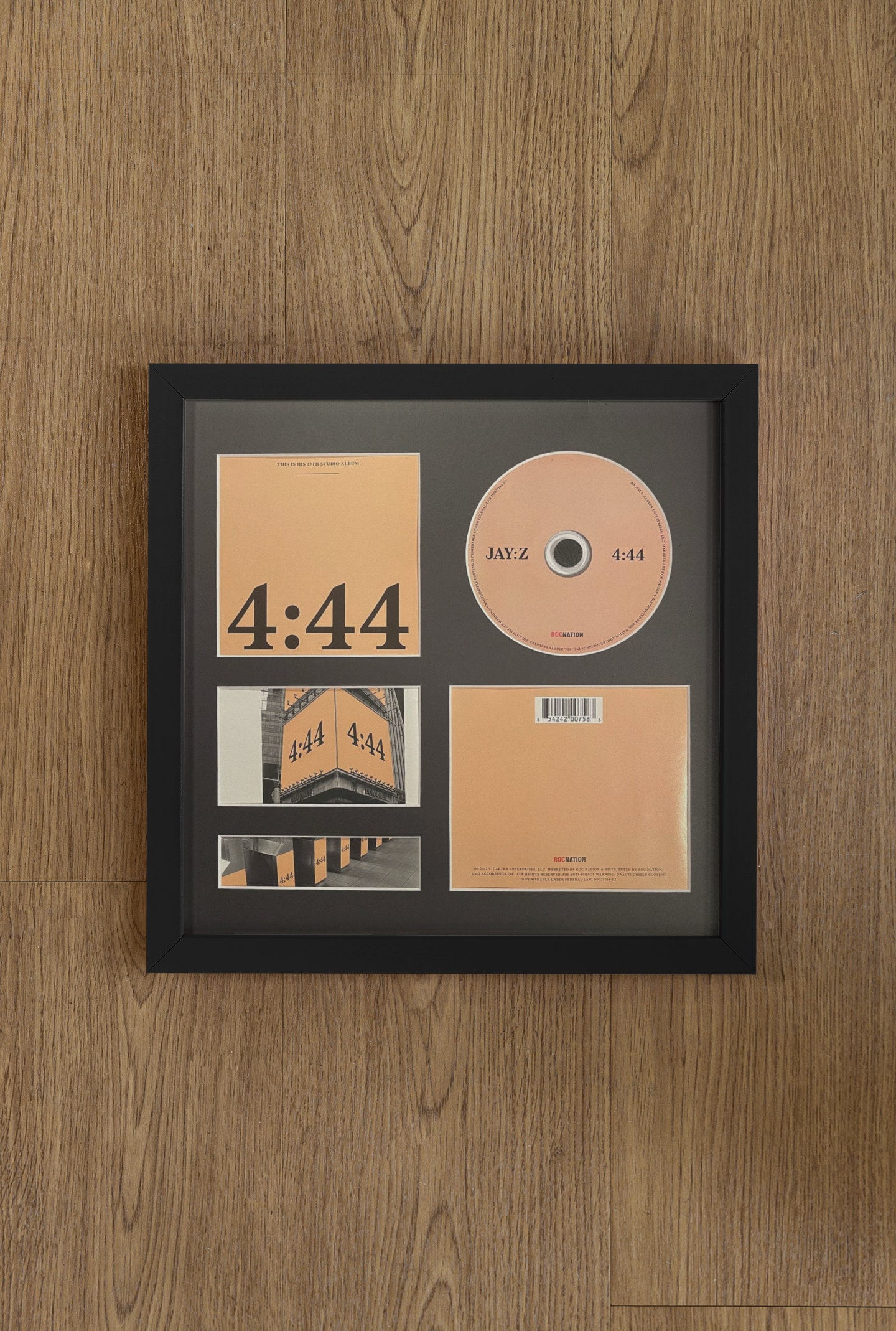 Jay Z 444 Custom Album Art CD Frame Wall Art - Etsy