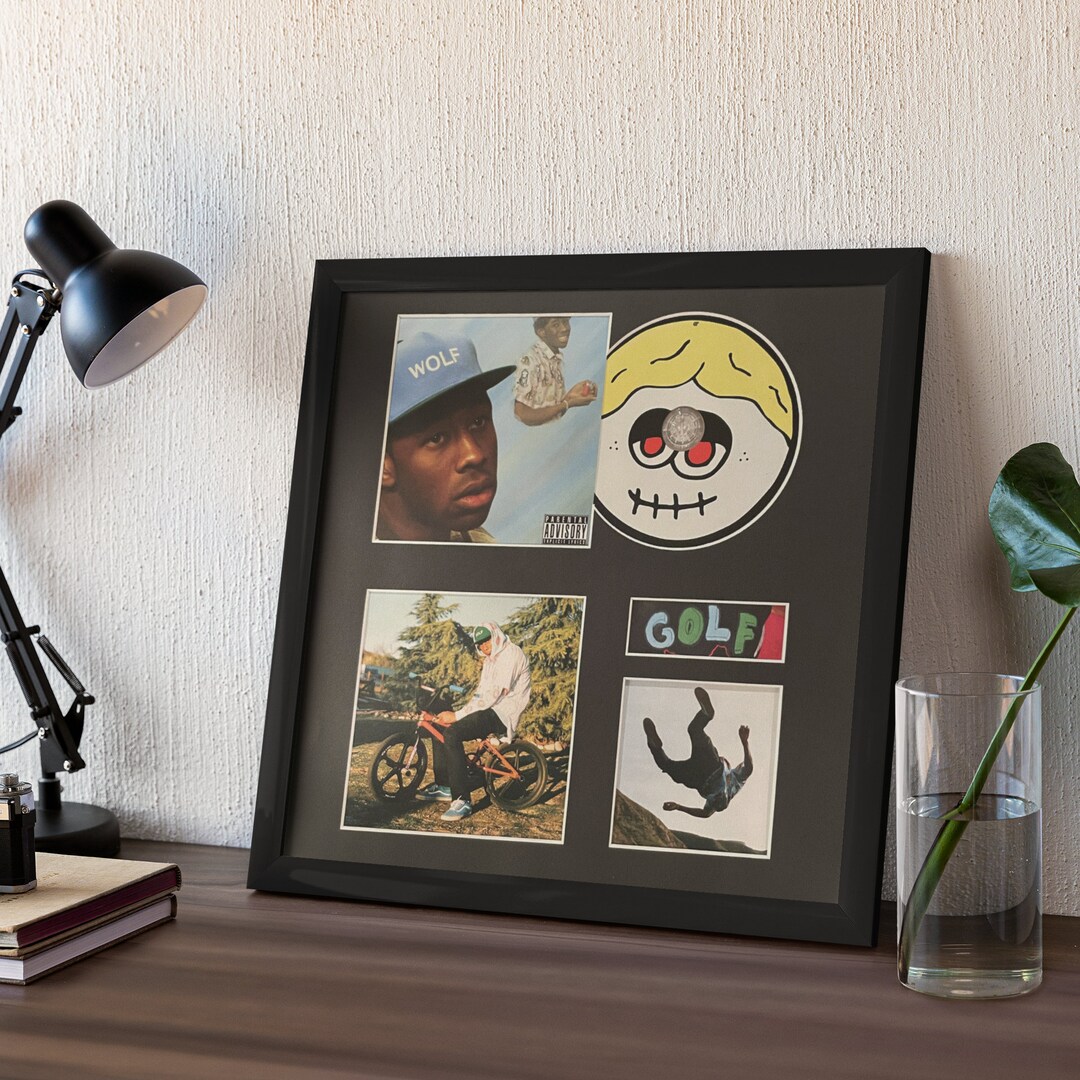 Tyler the Creator Wolf Album Framed Retro CD Custom Mounted Wall Art ...