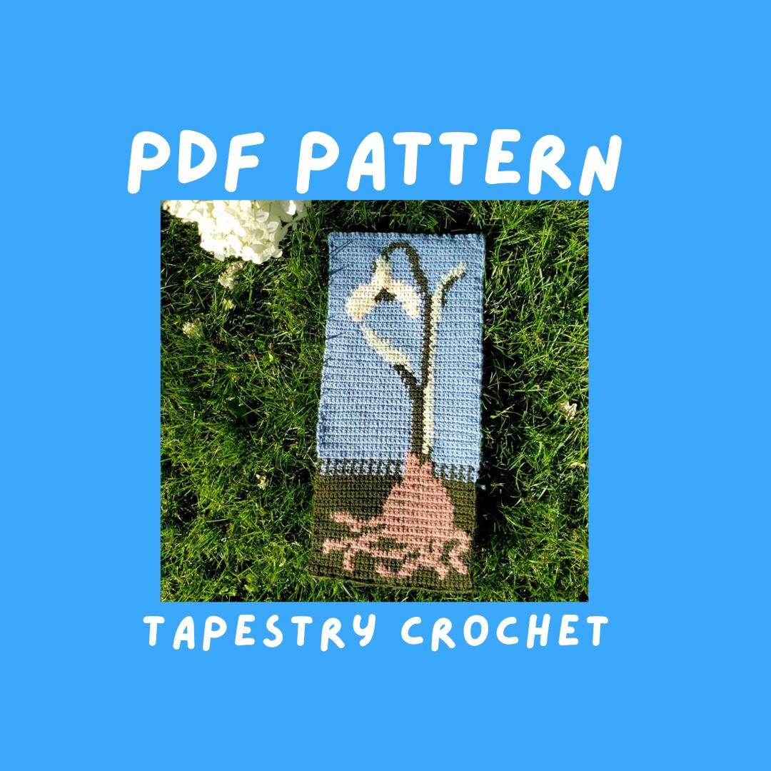 Snowdrop Flower Crochet PDF Pattern, Fantastic Fun Single Crochet ...