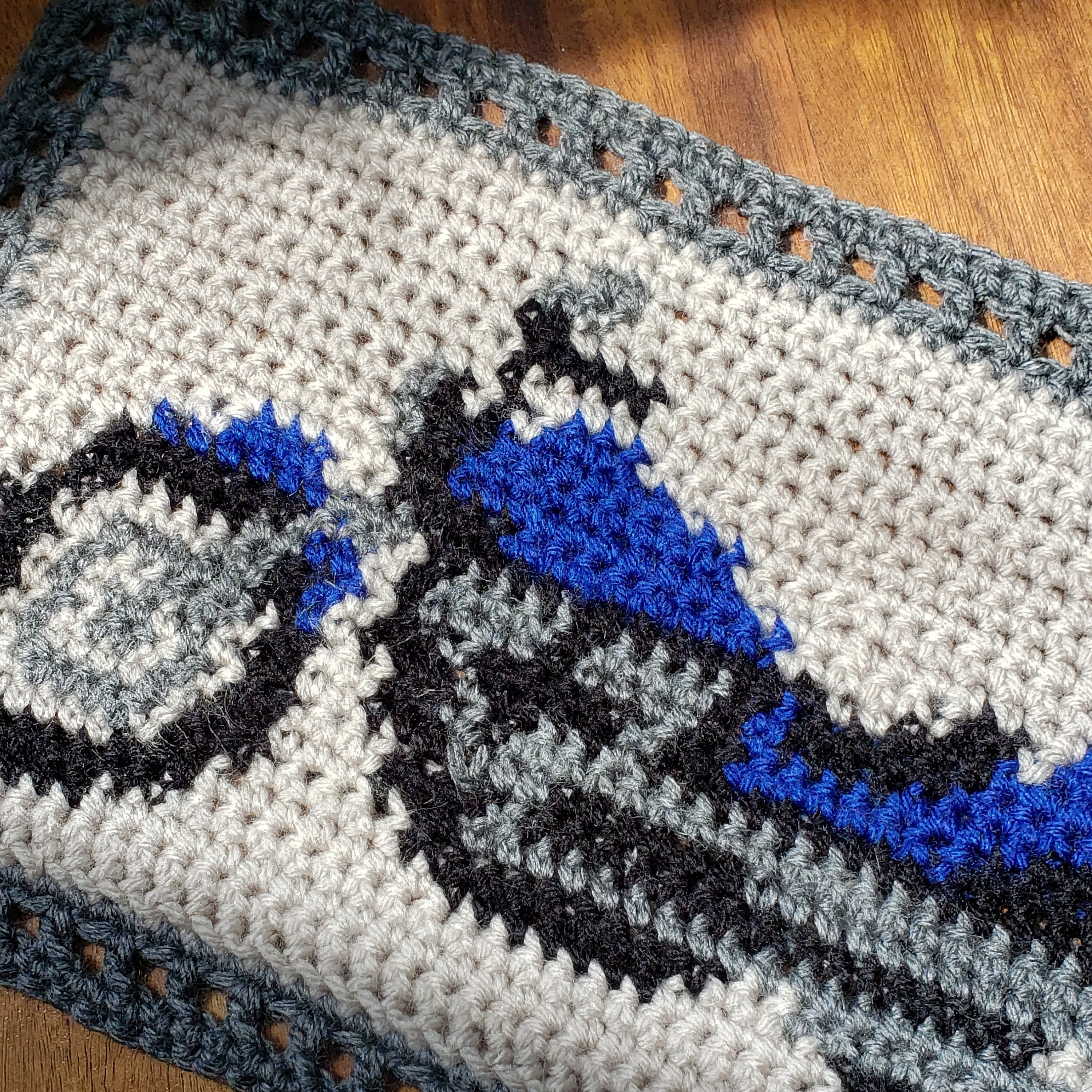 Motorcycle Tapestry Crochet PDF Pattern, Vroom Vroom Tapestry, Single ...