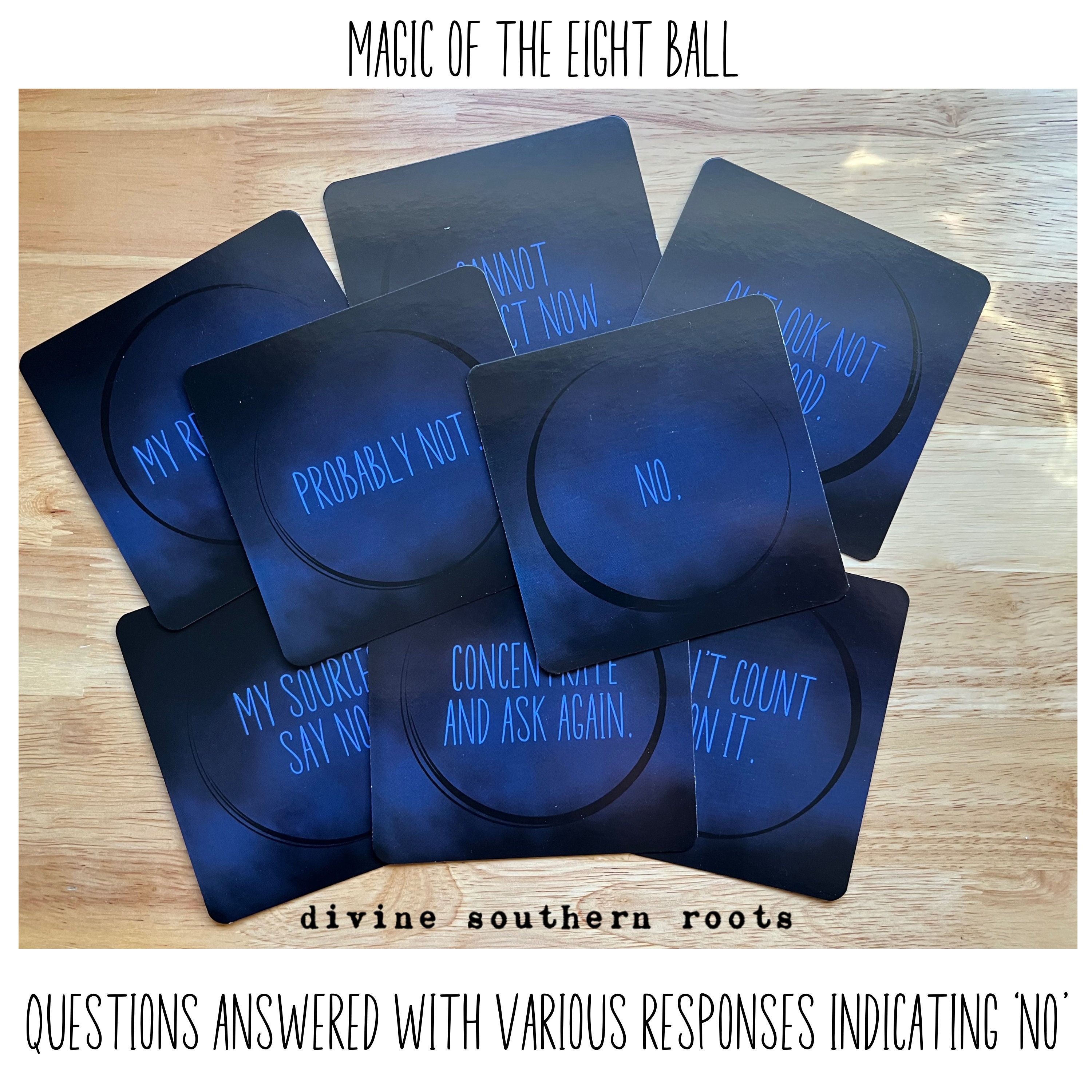 Magic of the Eight Ball Oracle Card Deck/tarot Cards/spiritual Cards ...