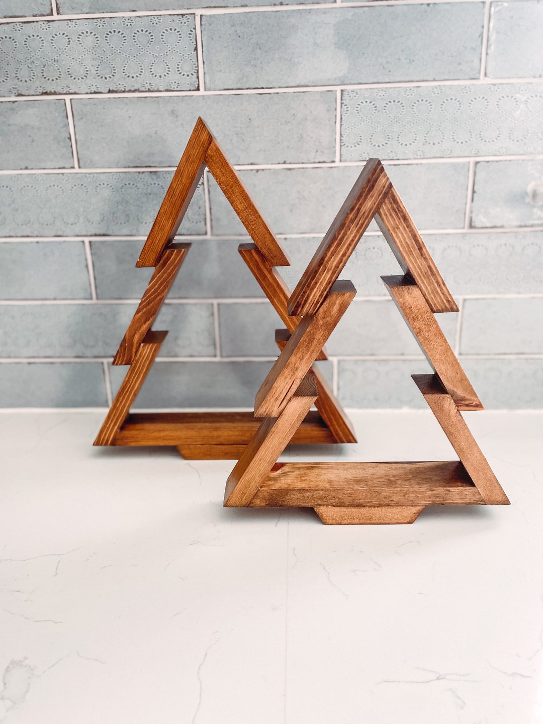 Wooden Christmas Trees - Etsy