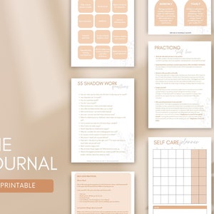 Shadow Work Healing Self Love Printable Journal Wellness - Etsy