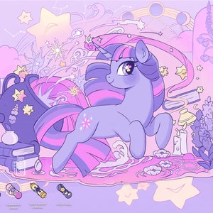 Twilight's Lavender Studies - MLP Inspired Desktop Collection - 32 ...