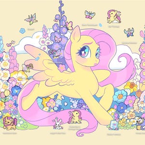 Fluttershy's Cottage Grove - MLP Inspired Desktop Collection - 33 Icons ...
