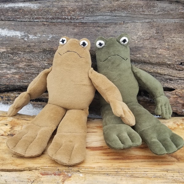 Frog and Toad Plush Toys - Etsy