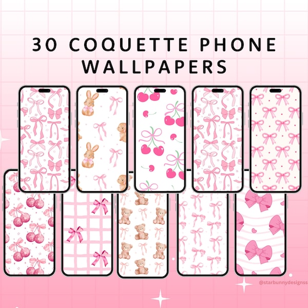 Bow Wallpaper for iPhone - Etsy