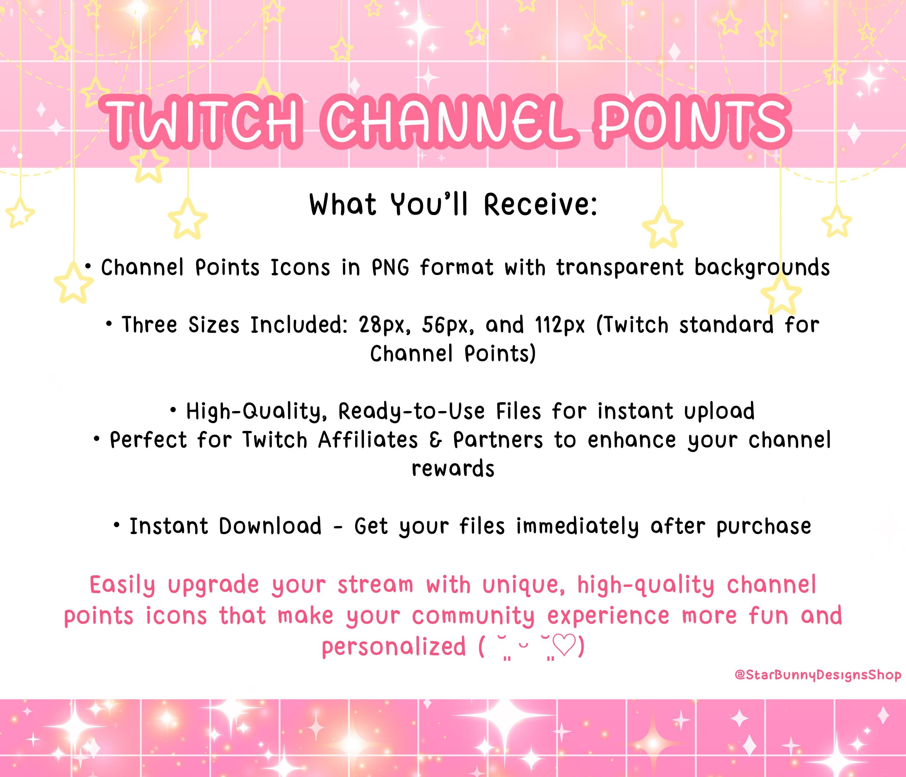 Love Letter Channel Point for Twitch Stream, Kawaii Pixel Emotes, Cute ...