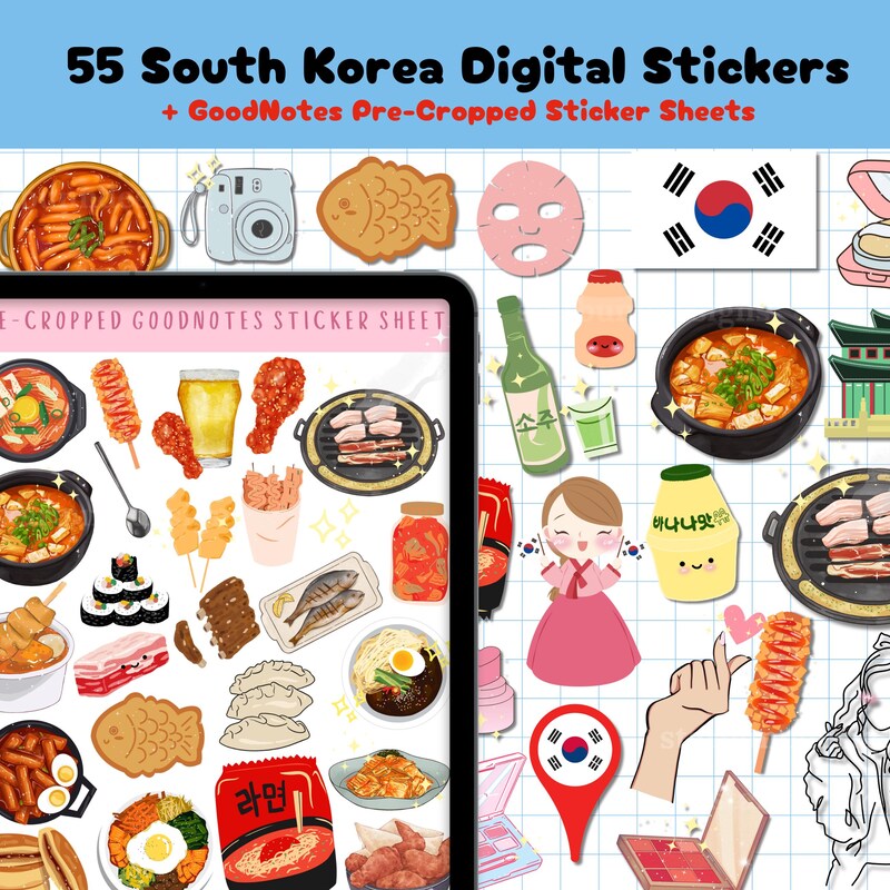 Korean Stickers - Etsy