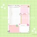 Kawaii Sakura Anime Goodnotes, Anime Daily Planner to Do List, Anime ...