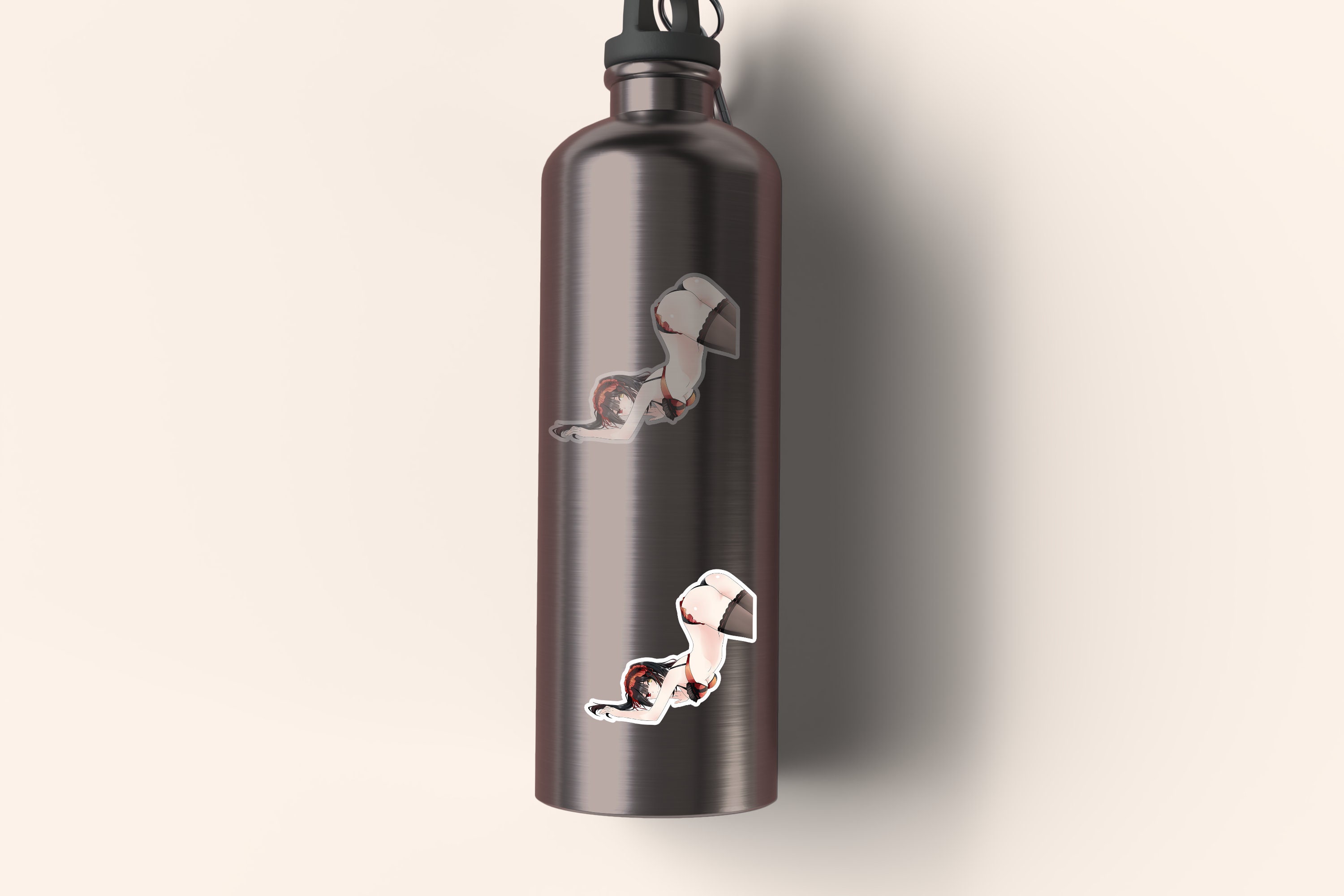 Anime Stickers Kurumi NSFW Peeker Laptop Stickers Car Vinyl Sticker ...