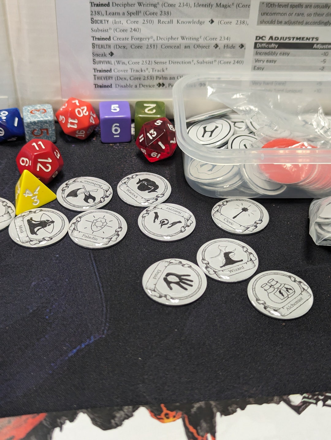 Pathfinder and Dnd Class Token Set - Etsy