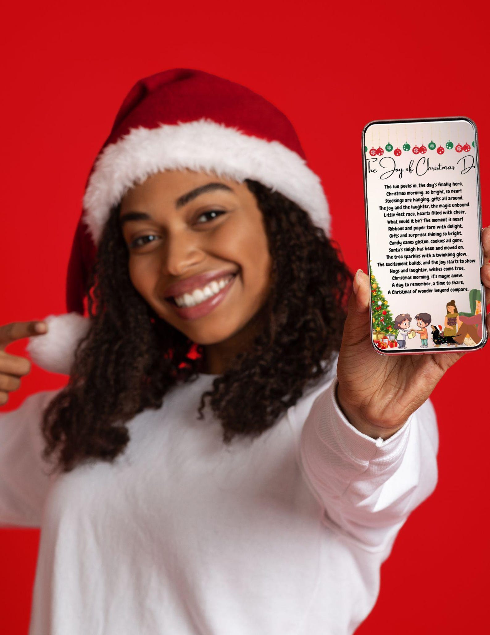 The Joy of Christmas Day Poem - Etsy