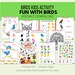All About Birds Kids Activity Printables, Birds Printables, Bird ...