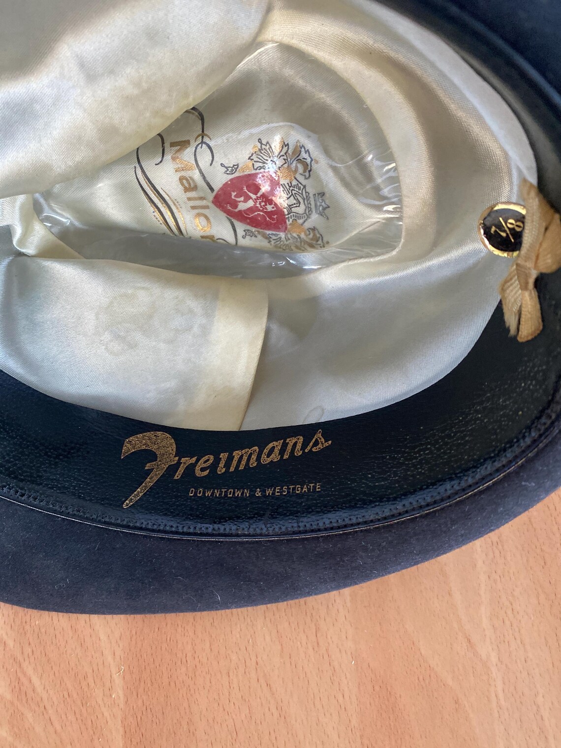 Vintage Mallory by Stetson Fedora Men’s Hat Dark Gray - Etsy