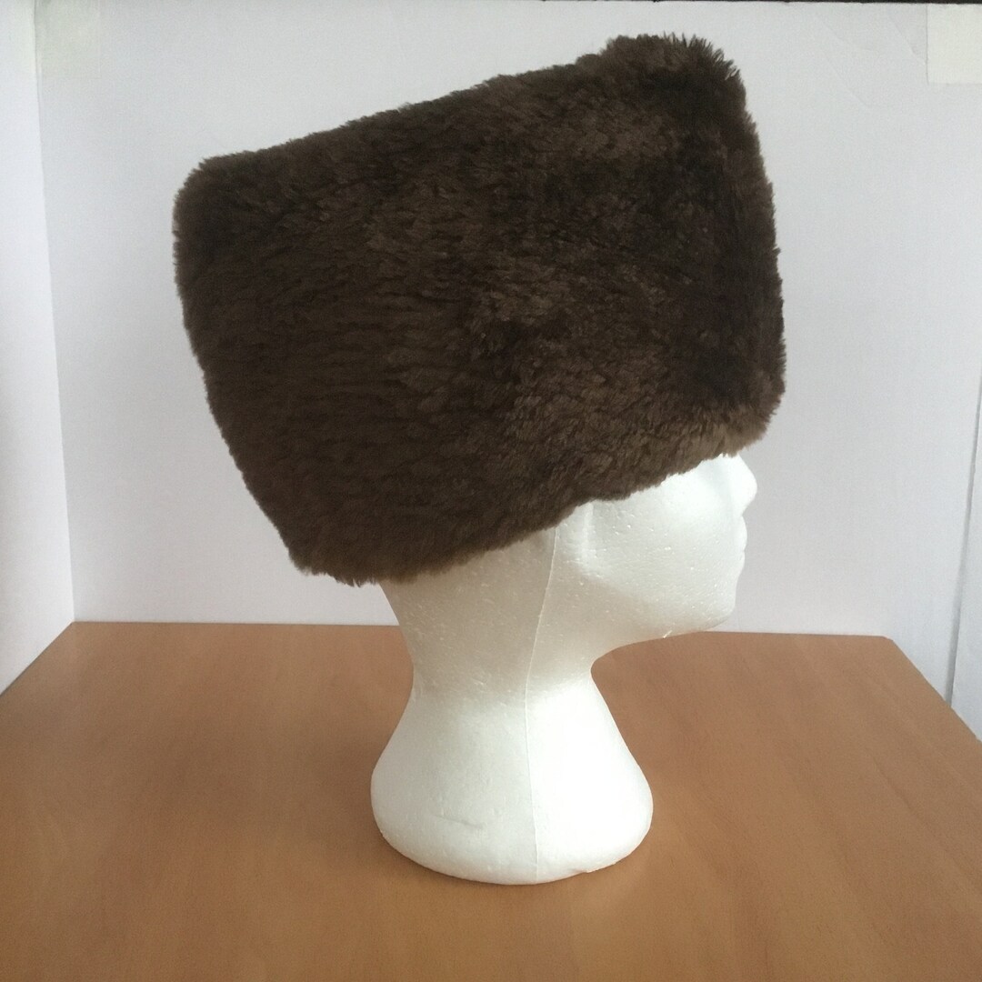 Vintage Mens Beaver Fur Boat Hat Winter Hat - Etsy