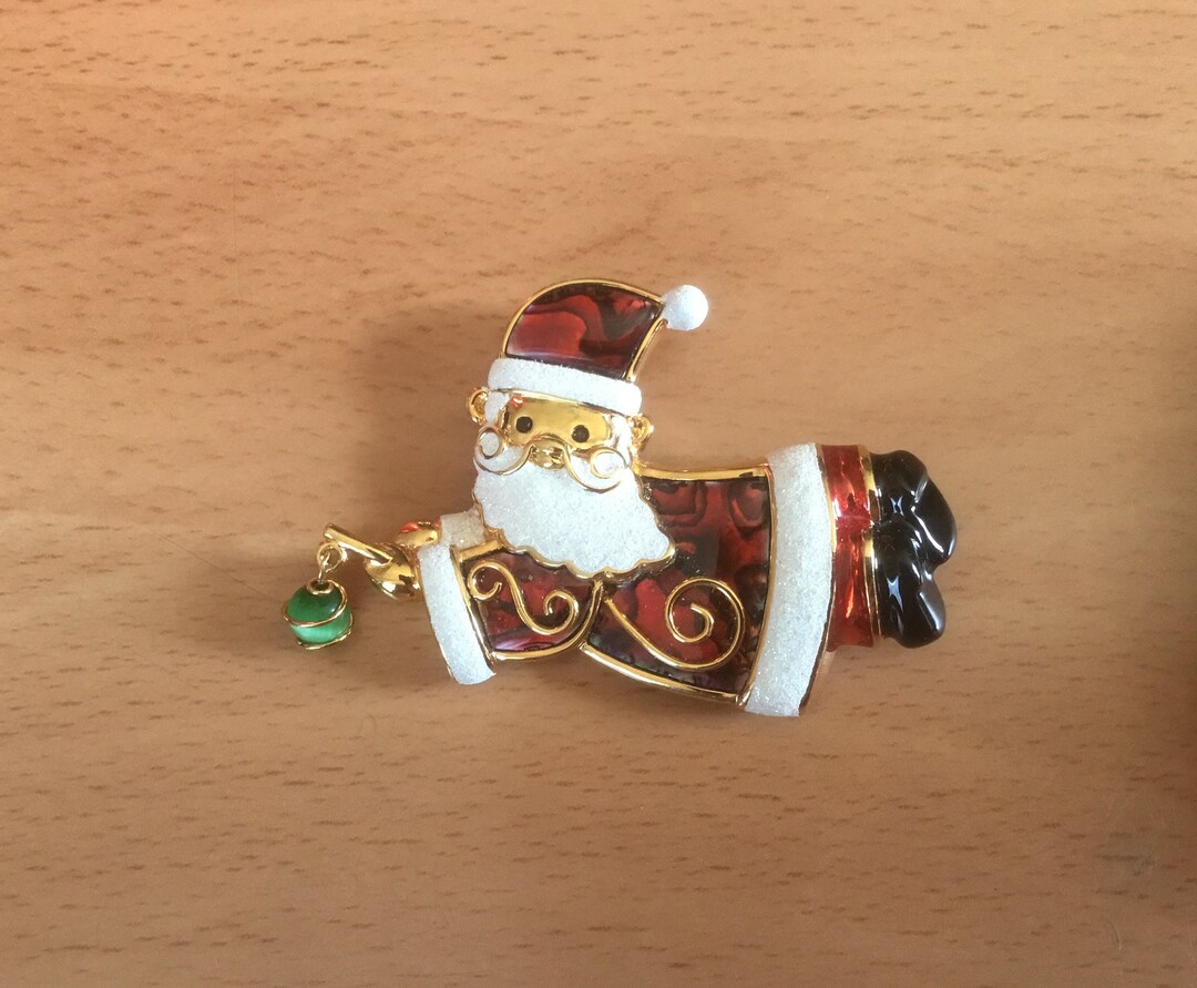 Vintage Butler Fifth Avenue Santa Claus Holiday Christmas Brooch Pin - Etsy