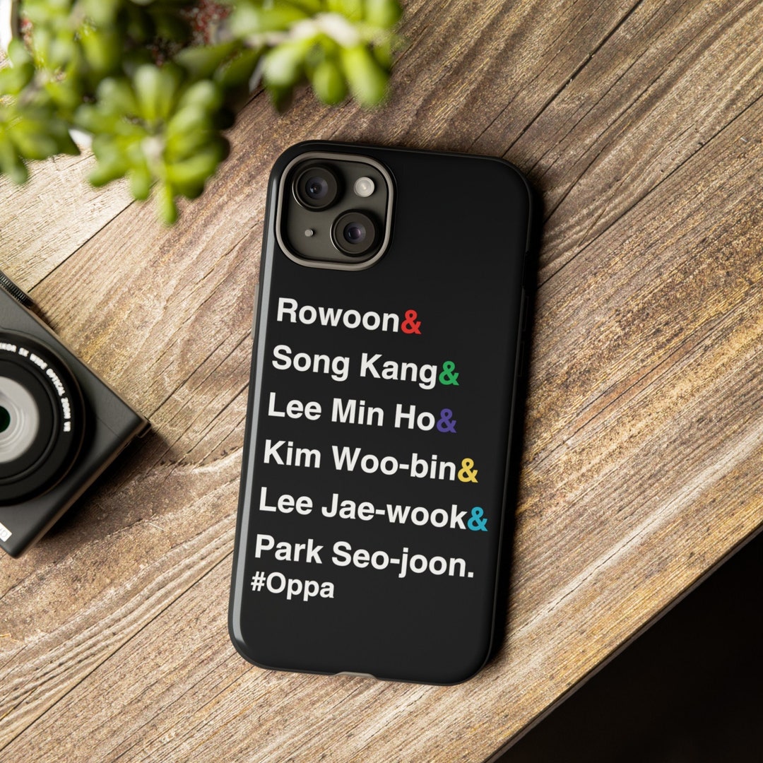 Custom K-drama Kpop Oppa iPhone Case for Kpop Fan Personalized Korean ...
