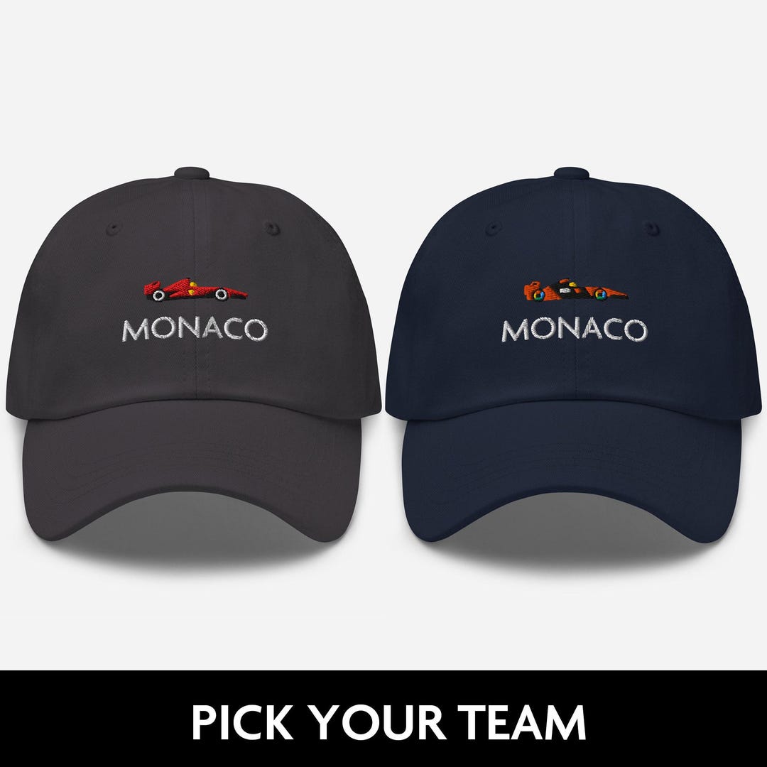 F1 Monaco Grand Prix, Dad Hat, Fan of F1 Car Hat, F1 Monaco Grand Prix ...