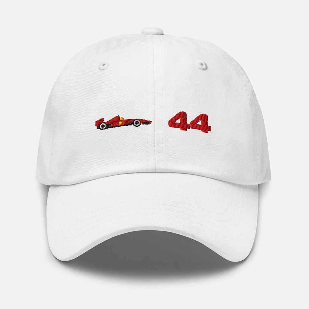 Ferrari 44 Fan Hat, Dad Hat, Hamilton Formula One Fan Hat, Fan of Lewis ...