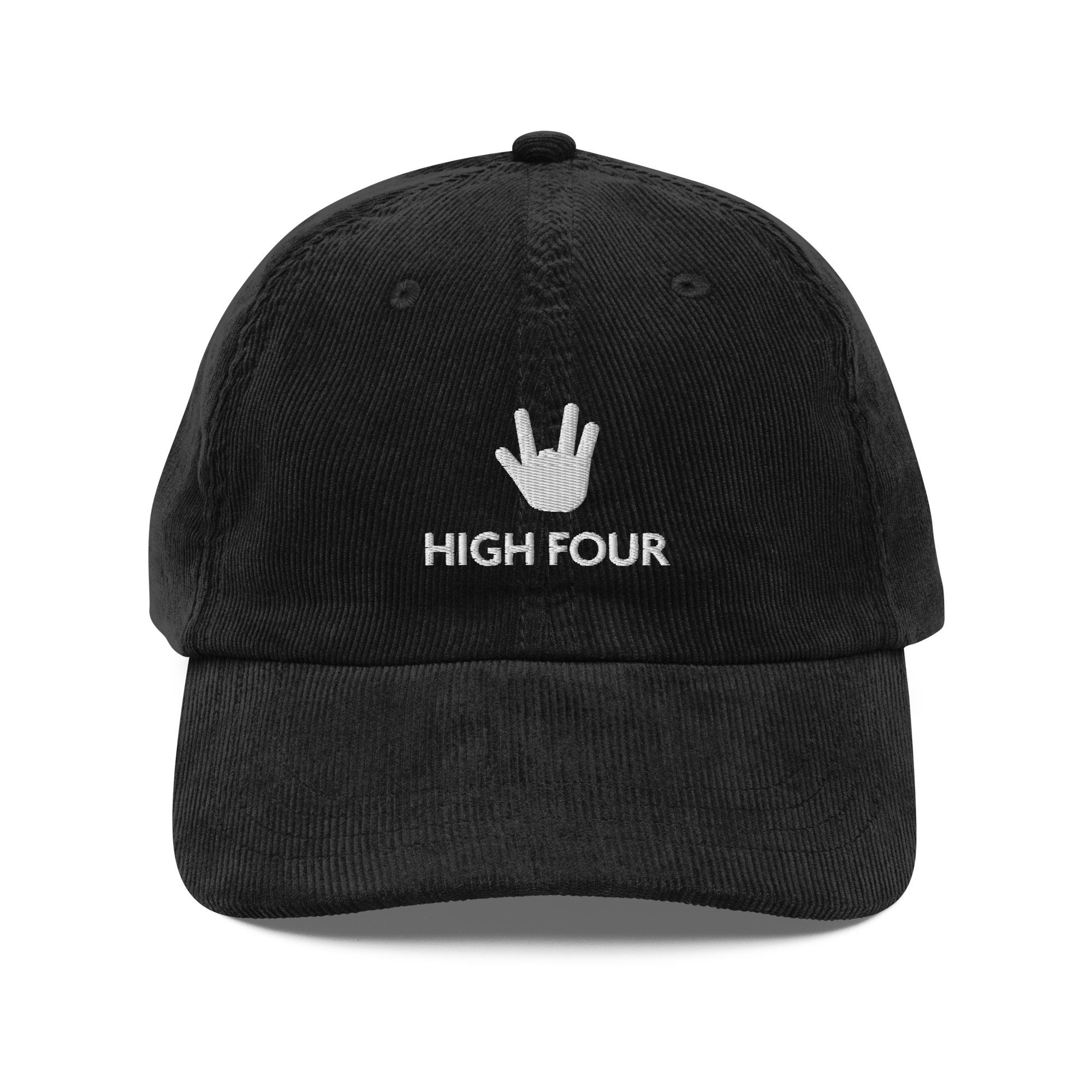 Missing Middle Finger, Corduroy Cap,high Four Cap,gift for Finger ...