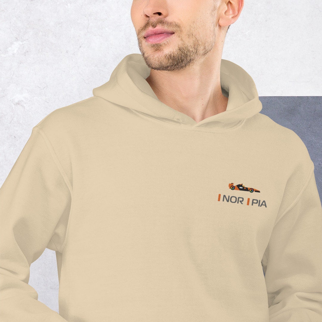 F1 Mclaren Team Fan Hoodie, Mclaren Car F1 Sweater, Embroidered F1 Car ...